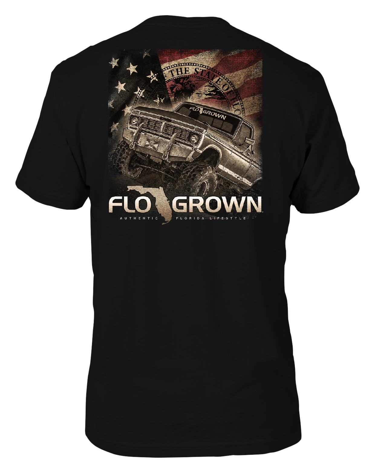 FloGrown USA Mud Truck Graphic Short-Sleeve T-Shirt for Men | Bass Pro ...